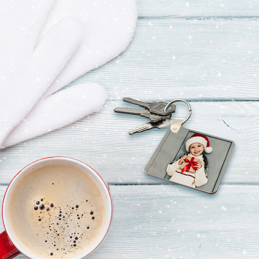 Personalized Key Chain, Photo Key Chain, Logo Key Chain