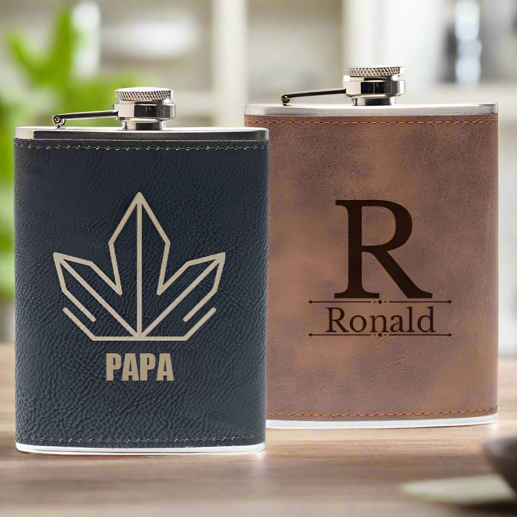 Custom Engraved Leather Flask – Built to Impress - FUJIFILM Canada