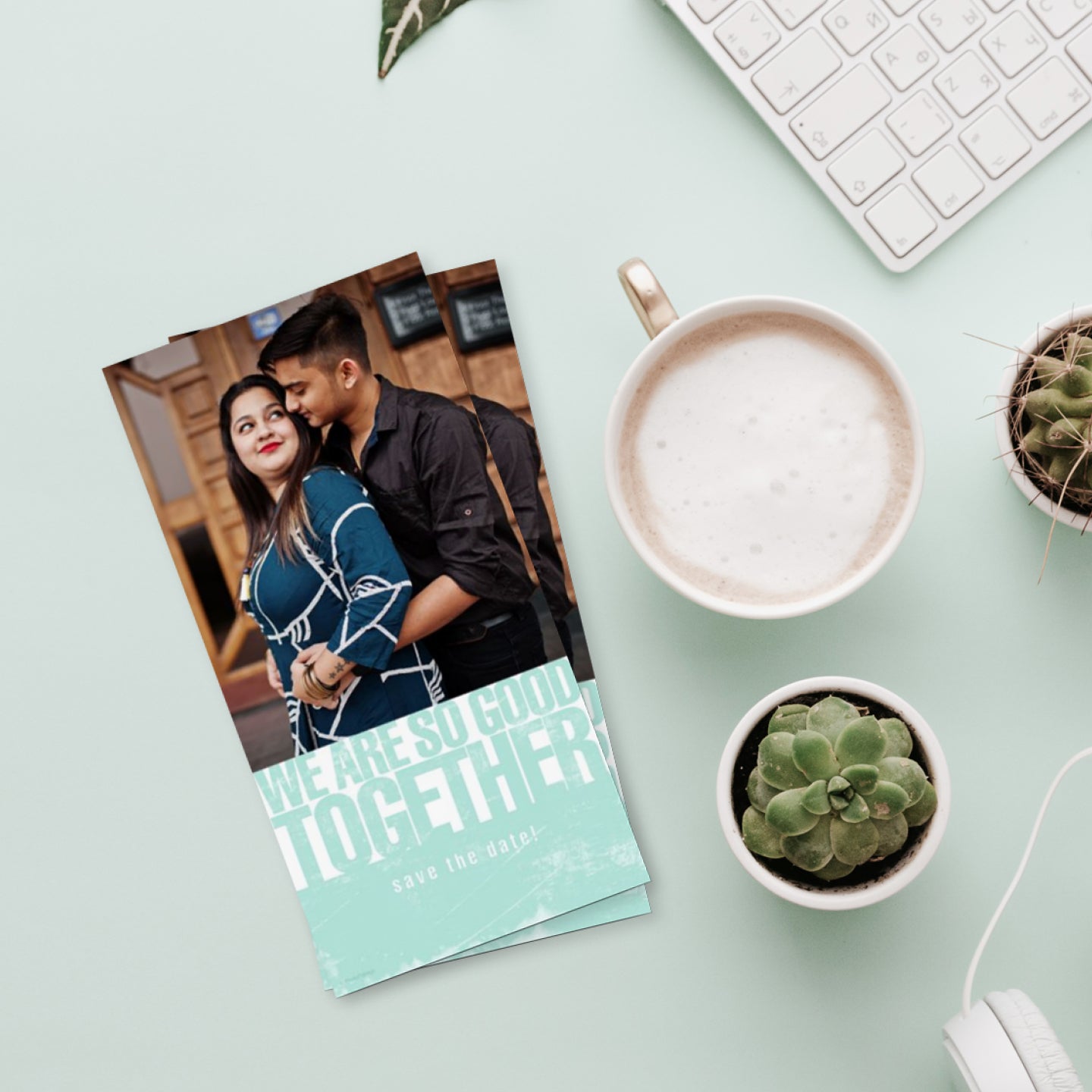 Personalized 4x8 Greeting Card